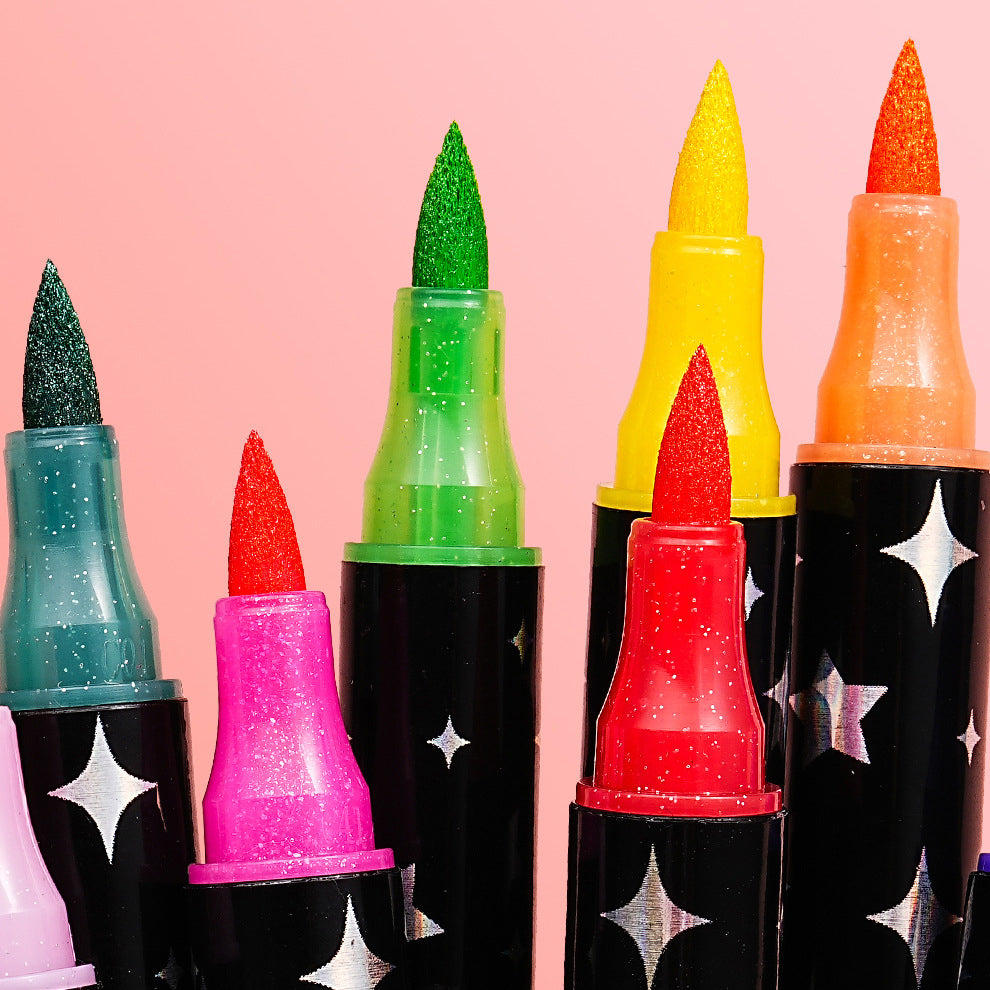 ColorSplash – 24 + 24 GRATIS Glitzer-Splash-Marker | 50% RABATT